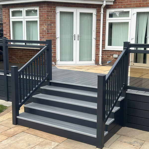 Premium Foiled Stair Balustrade (Ramps & Steps Only) – Deck Supermarket