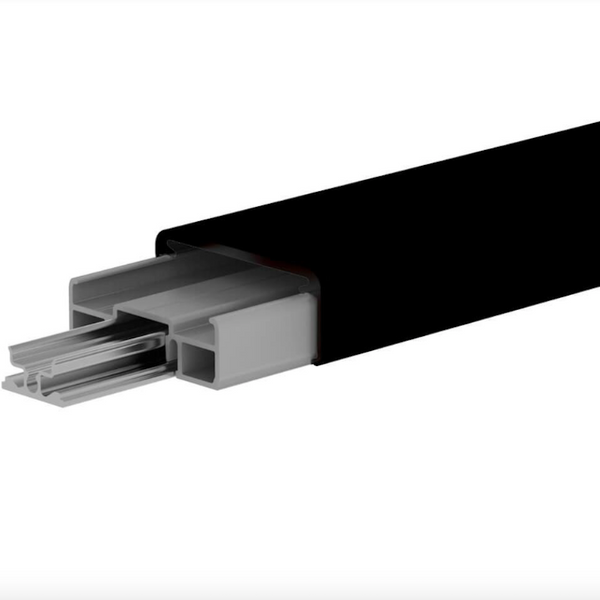 Marano 62 x 25mm Rect. Handrail L Aluminium – Deck Supermarket