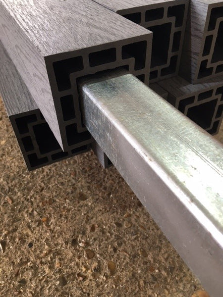 Metal Insert for Composite Posts – Deck Supermarket