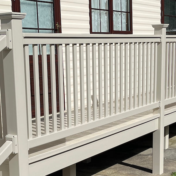 Super Rail UPVC Balustrade (Level Section) – Deck Supermarket