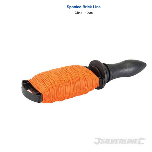 Silverline Spooled Brick Line 100m - *Clearance Item – Deck Supermarket