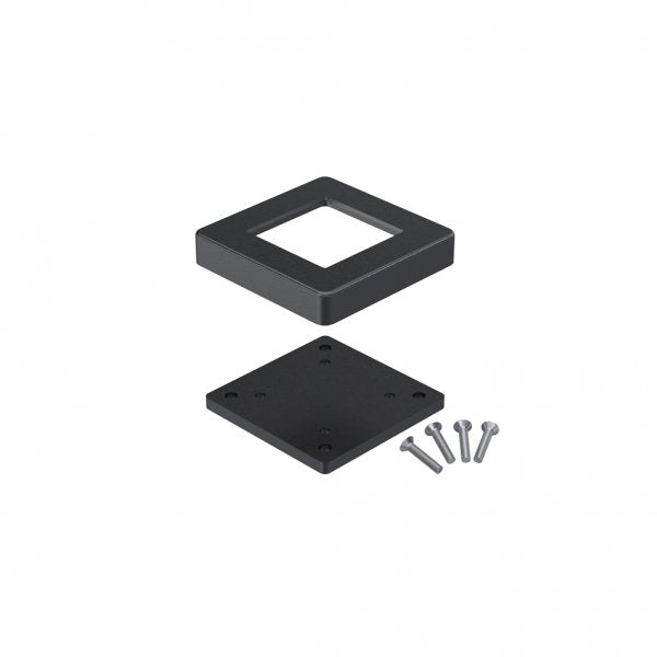 Post Base plate, cover cap (with 4 screws) Aluminium Fencing – Deck ...