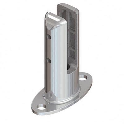 Glass Spigot Base Fix with Cover – Deck Supermarket
