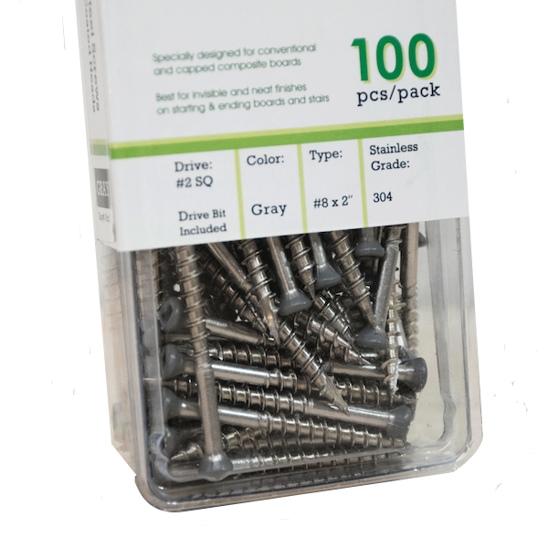 UltraShield Coloured Screws Pack 100 – Deck Supermarket