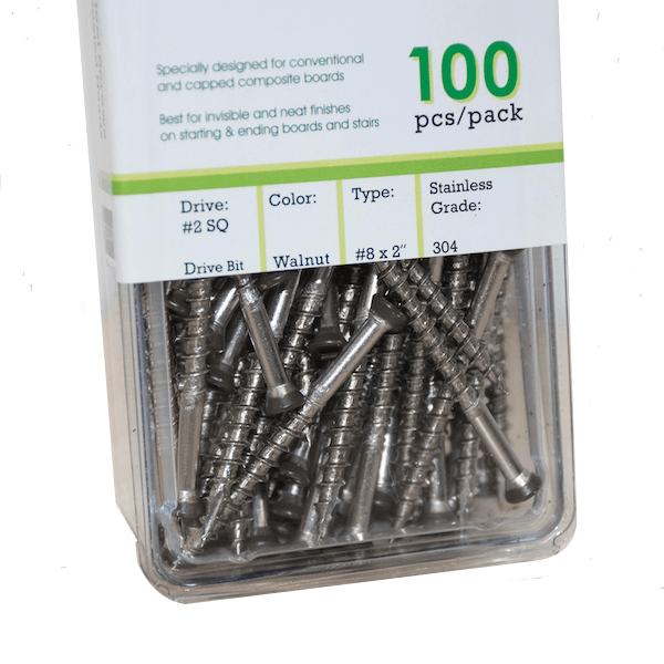 UltraShield Coloured Screws Pack 100 – Deck Supermarket